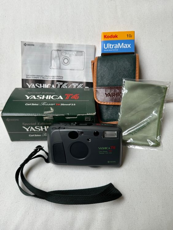 Yashica T4 Analog Point&Shoot Kamera Limited Edition Safari | Kaufen auf Ricardo