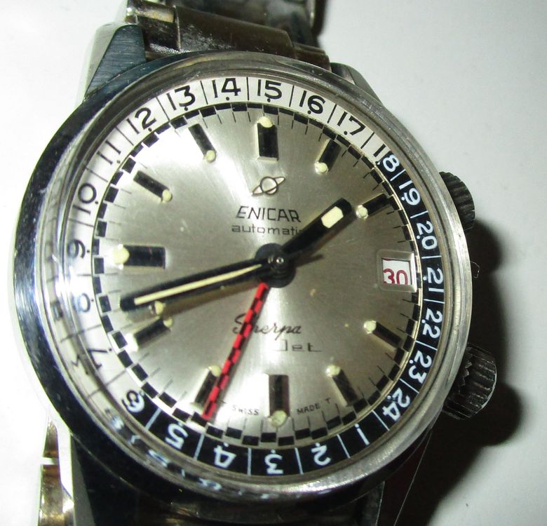 vintage ENICAR Automatic Sherpa Jet | Kaufen auf Ricardo
