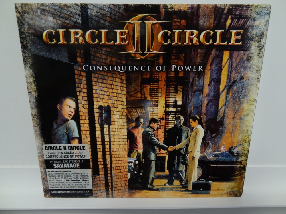Circle II Circle - Consequence of Power CD (Gebraucht) in luzern für ...