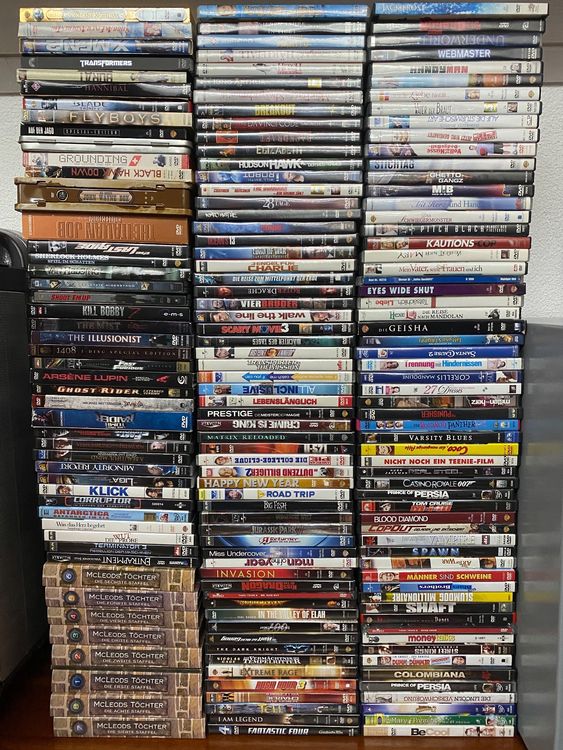 DVD Sammlung 540 Stk.zu verkaufen | Kaufen auf Ricardo