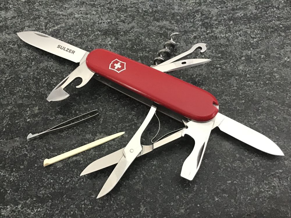 Victorinox Sackmesser "SULZER" Winterthur mit Schere | Kaufen auf Ricardo