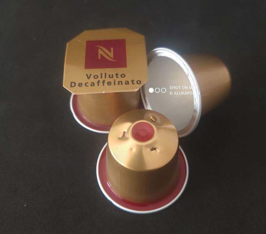 100 leere Nespresso Kapseln Volluto Decaffeinato Basteln | Kaufen auf Ricardo