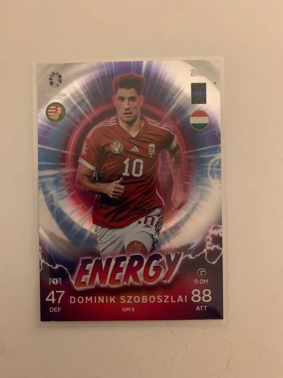 Topps Match Attax Euro 2024 Energy Dominik Szoboszlai | Kaufen auf Ricardo