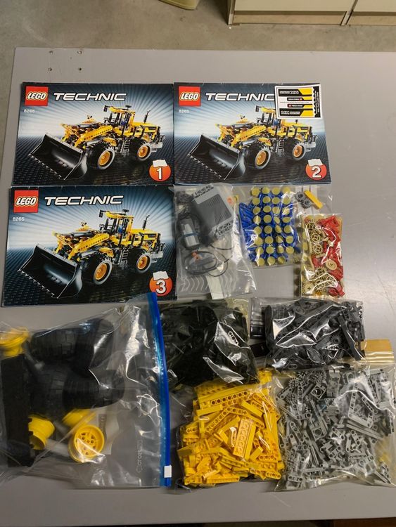 Lego Technik 8265 Frontschaufellader mit Motor+Licht ab 1.00 (Gebraucht ...