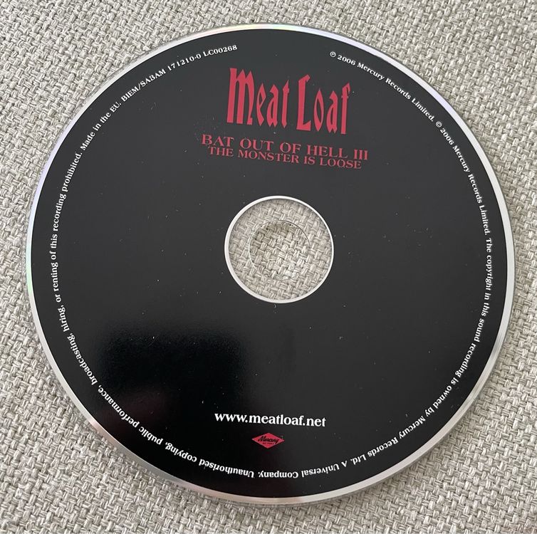 Meat Loaf - Bat Out Of Hell III CD | Kaufen auf Ricardo