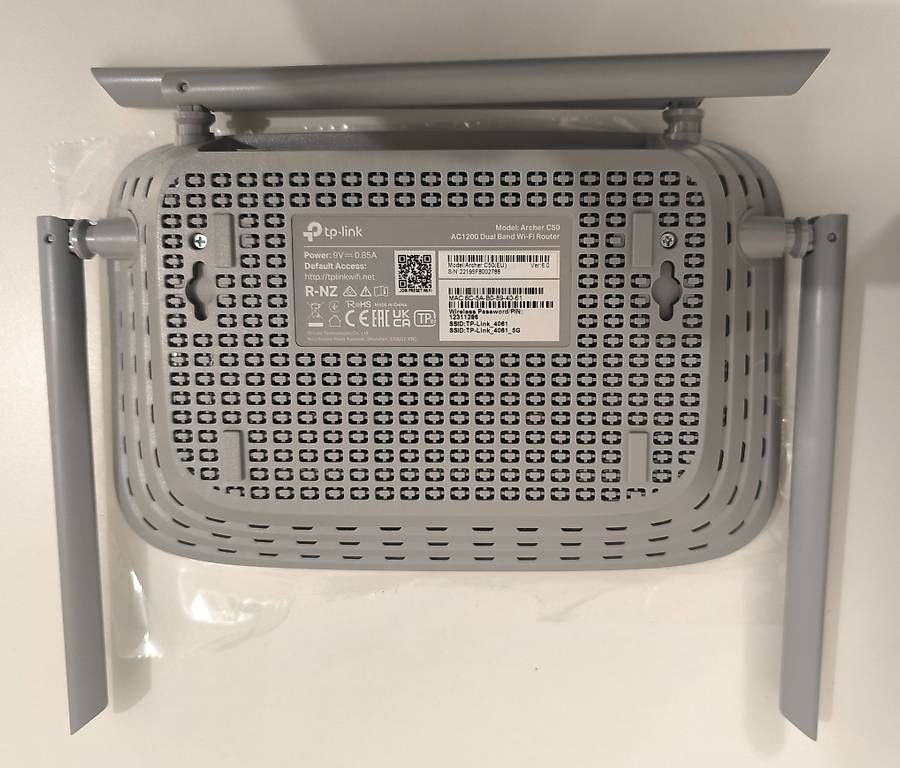 TP-Link Archer C50 AC1200 WiFi Router - Wie neu in OVP (Gebraucht) in ...