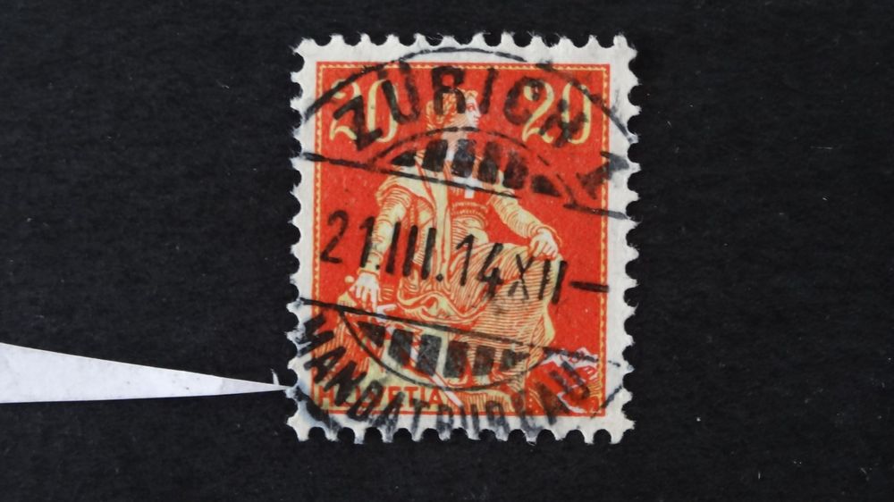 Vollstempel ZÜRICH1 Mandatbureau 21.III.14 89 | Kaufen auf Ricardo