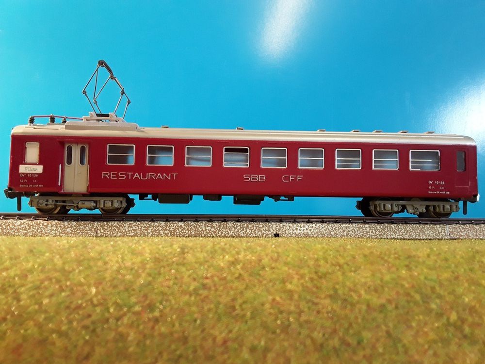 Modelleisenbahn _ Fleischmann _ SBB Restaurant _ Spur H0 (Gebraucht) in Uerikon für CHF 19 – mit ...