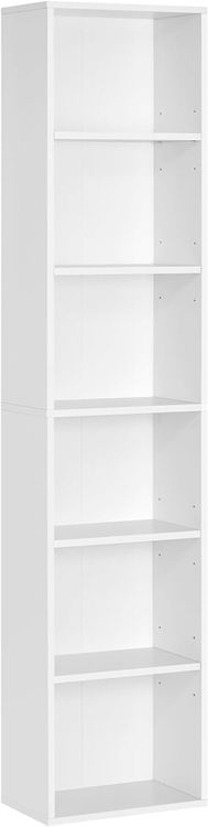 Bücherregal 6 Ebenen Standregal Skandinavischer Stil SKOL (Neu und originalverpackt) in Lachen ...