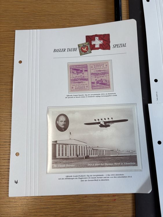 7 Flugbelege Basler Taube Spezial (Gebraucht) in Murgenthal für CHF 3 – mit Lieferung auf ...