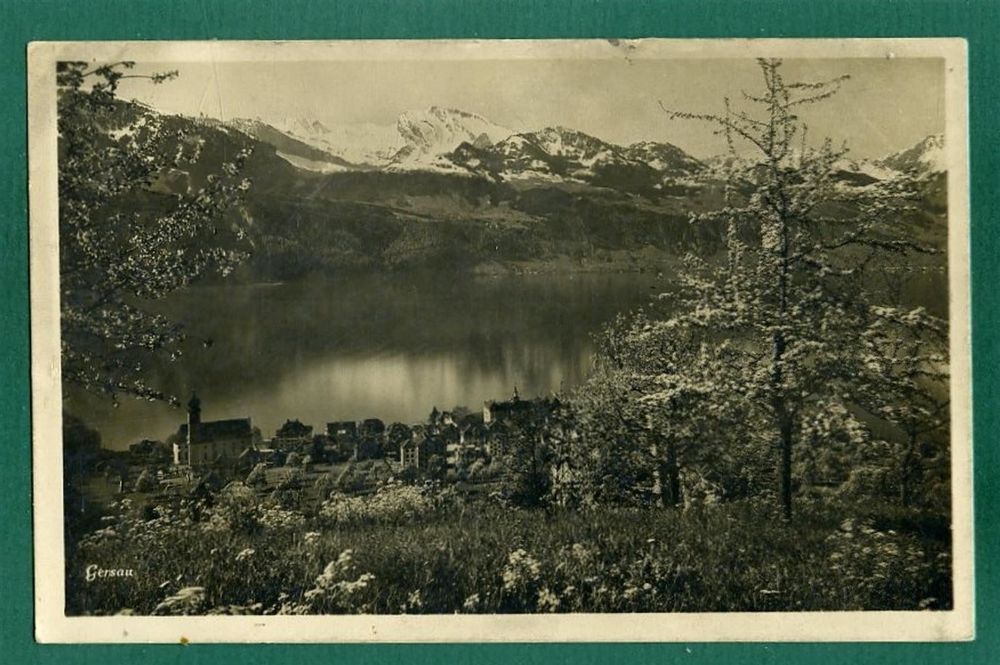 Gersau, Dorfansicht, Stempel nicht lesbar (Gebraucht) in Sargans für CHF 1 – mit Lieferung auf ...