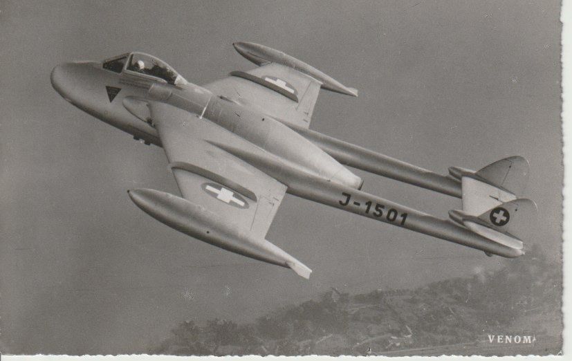 ZH 101 Dübendorf/Payerne: Venom, 1955 (Gebraucht) in Freienbach für CHF ...