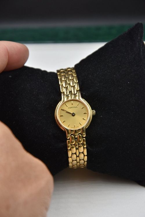 Certina Damenuhr vergoldet.Top Zustand! | Kaufen auf Ricardo