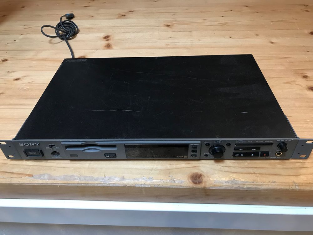 Sony professional Minidisc Recorder | Kaufen auf Ricardo