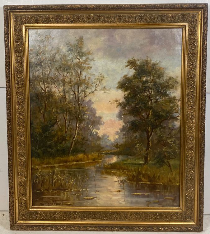 Große Landschaft Gemälde Signiert | Kaufen auf Ricardo