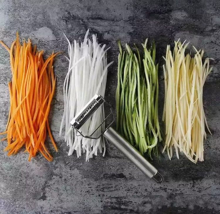 Edelstahl Schäler Obst Gemüse Melone Kartoffel Karotte Gurke (Neu und ...