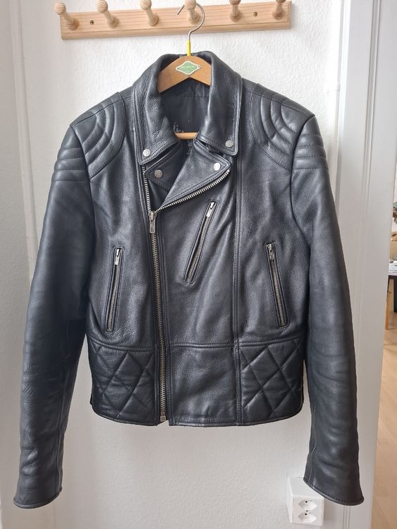 Blouson moto cuir taille M (48) super état top Zustand (D'occasion) à ...