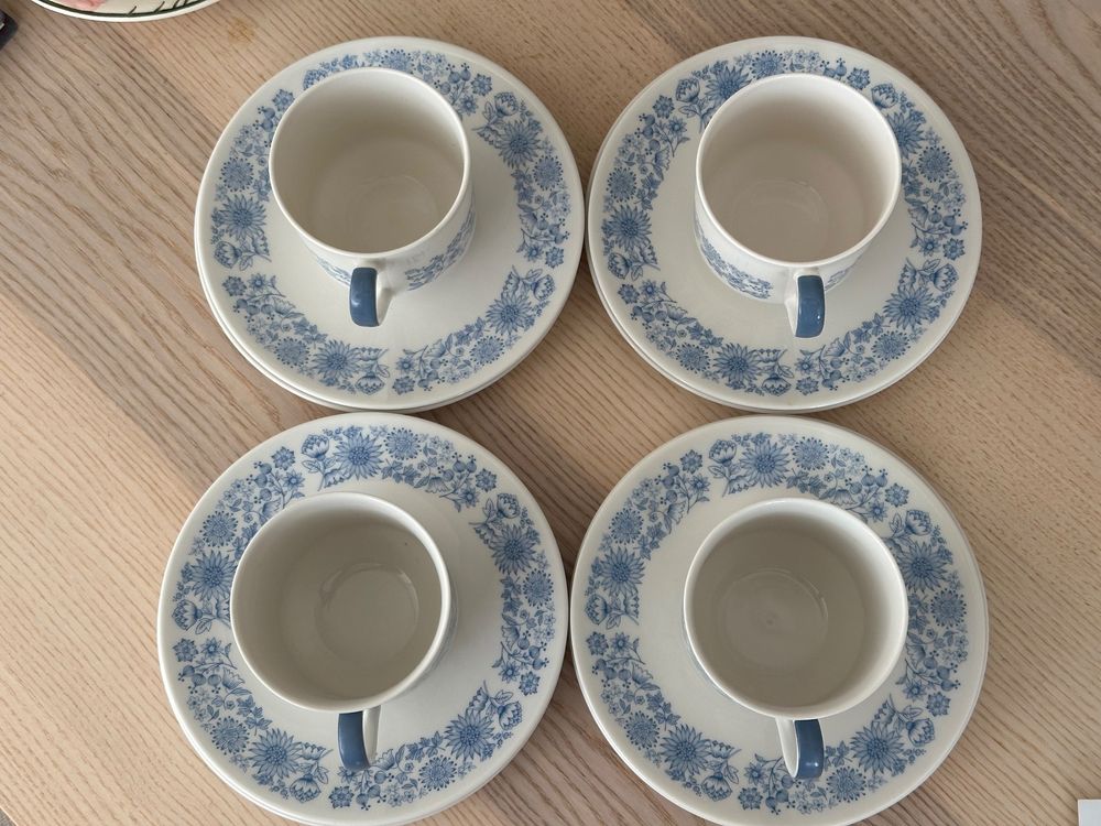 Royal Doulton Crabbourne Coffee Cup Set 4 (Gebraucht) in Onex für CHF 35 – nur Abholung auf ...