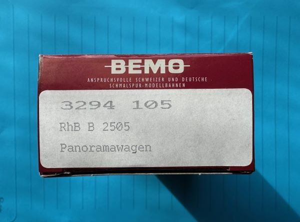 Bemo H0m; 3294 105 RhB B 2505 B-E Panoramawagen | Kaufen auf Ricardo