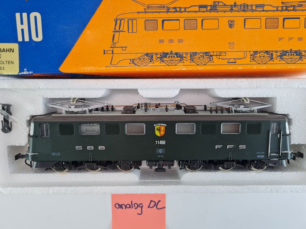ROCO 4195 Lokomotive Ae 6/6 SBB Genève H0 1:87 (Neu (gemäss Beschreibung)) in Blumenstein für ...