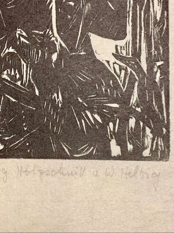Walter Helbig 1878-1968 HOLZSCHNITT (Gebraucht) in Gersau für CHF 69 ...