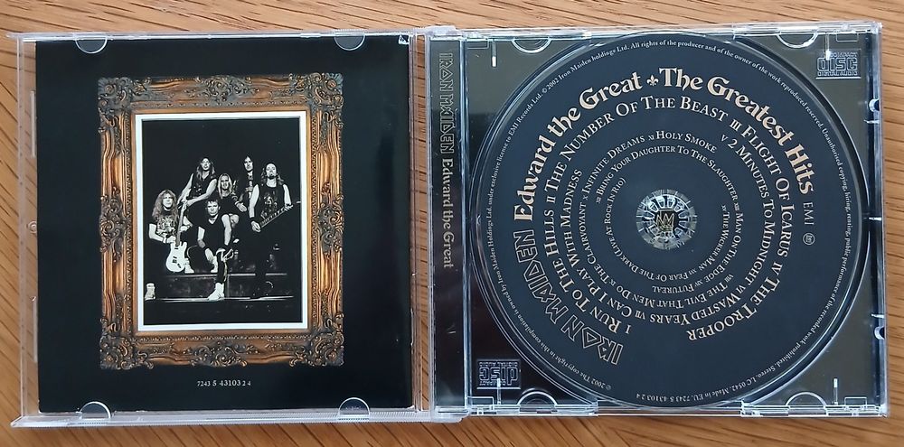 Iron Maiden – Edward The Great (The Greatest Hits) (CD) (Gebraucht) in ...