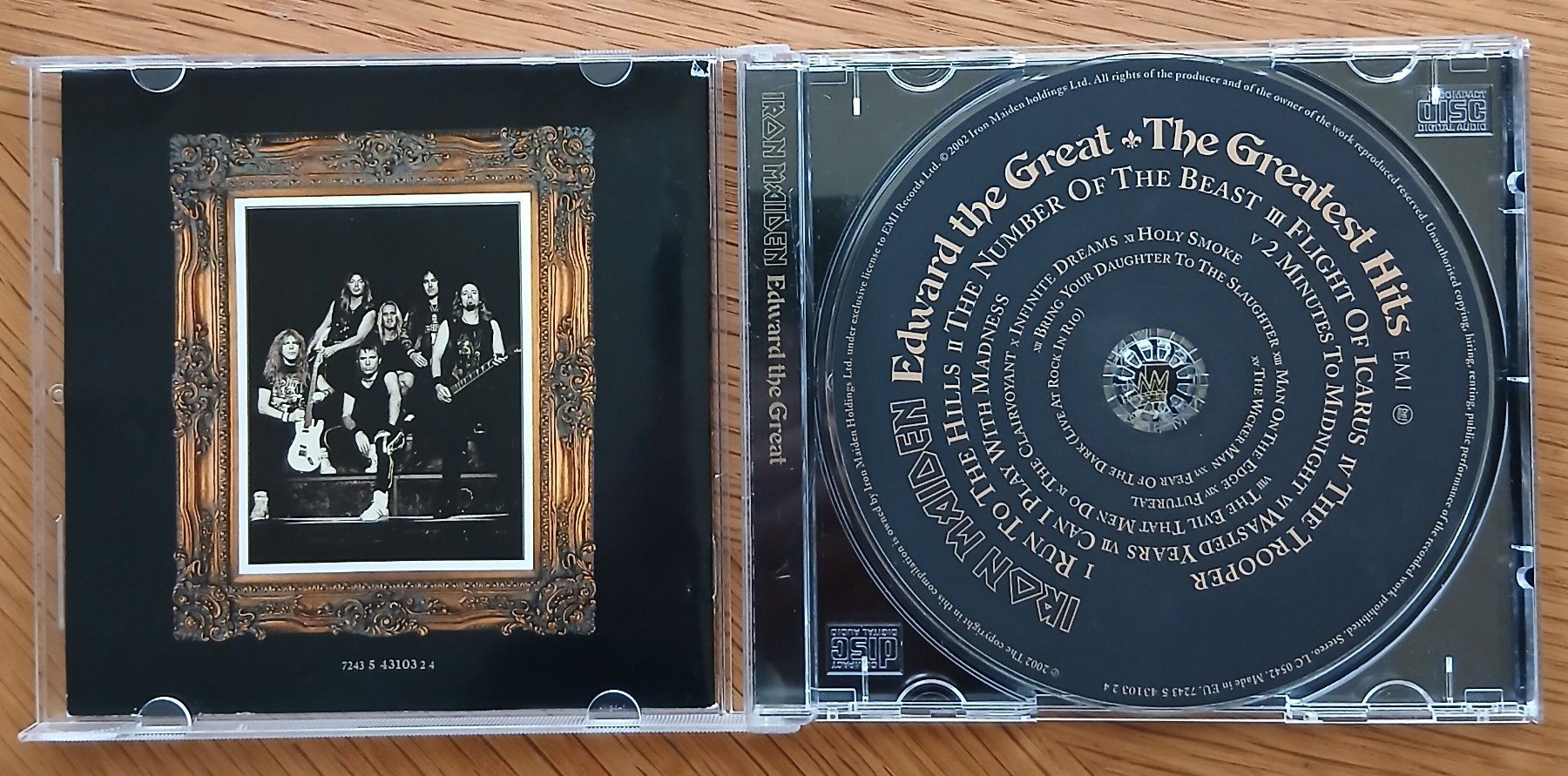 Iron Maiden – Edward The Great (The Greatest Hits) (CD) (Gebraucht) in ...