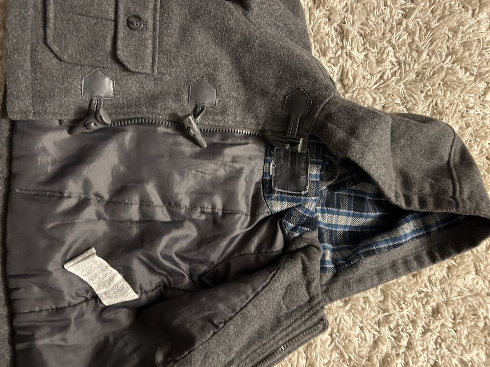 Graue Winterjacke für kleine Jungen, Grösse 68, Top Zustand! (Gebraucht ...