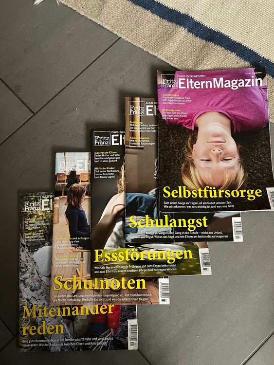 Fritz und Fränzi Elternmagazin Elternratgeber 13 Ausgaben (Gebraucht) in Suhr für CHF 25 – mit ...