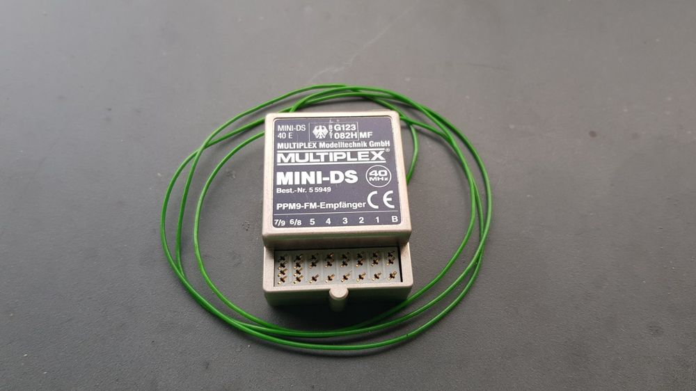 MULTIPLEX Empfänger Mini-DS PPM-FM 40MHz (Gebraucht) in Leuzigen für ...