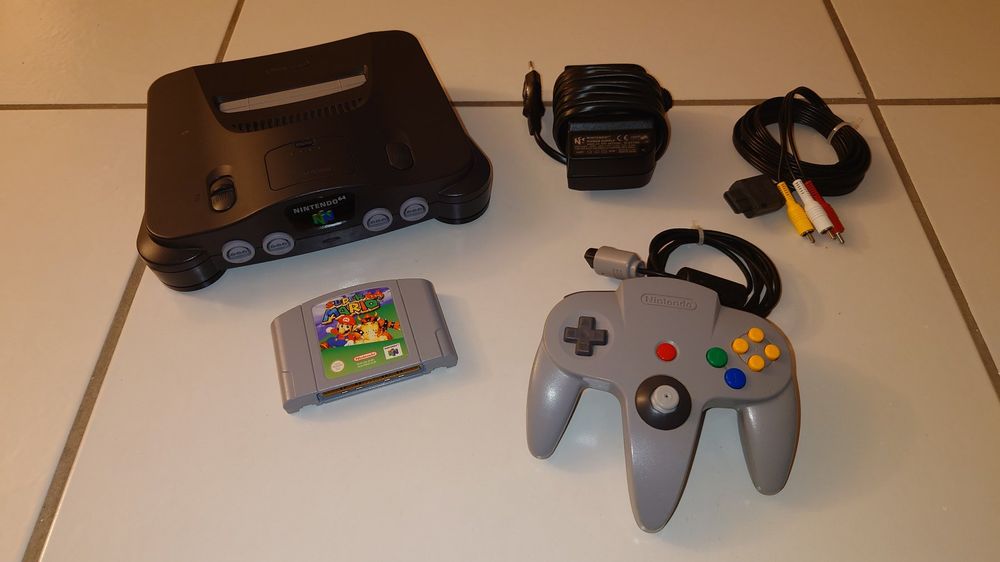 N64 Konsole mit Expansion Pak inkl. Super Mario 64 (Gebraucht) in ...
