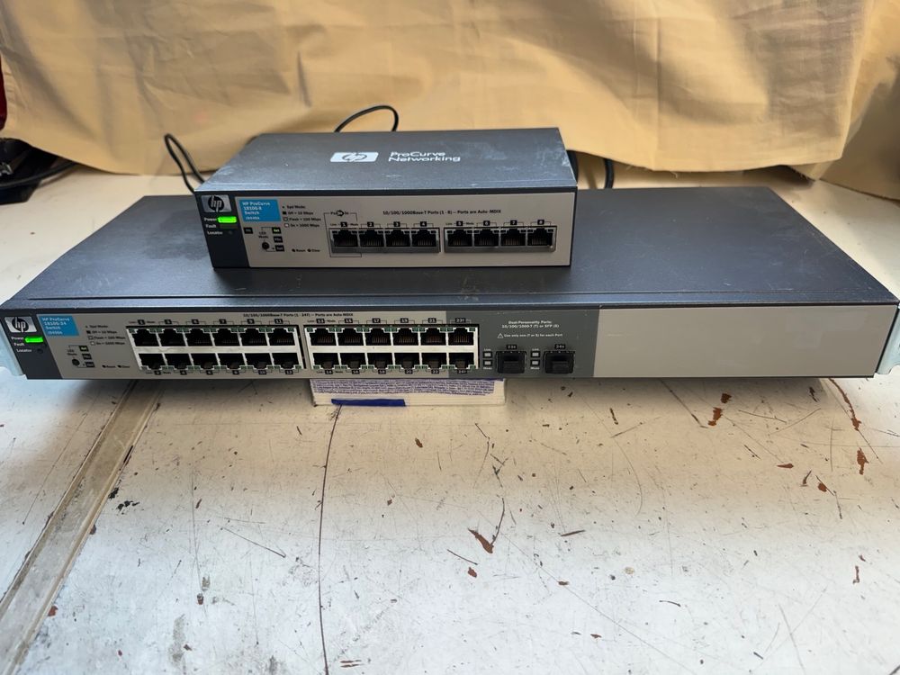 HP ProCurve Switch 1810G-8 & 1810G-24 (Gebraucht) in Steffisburg für ...