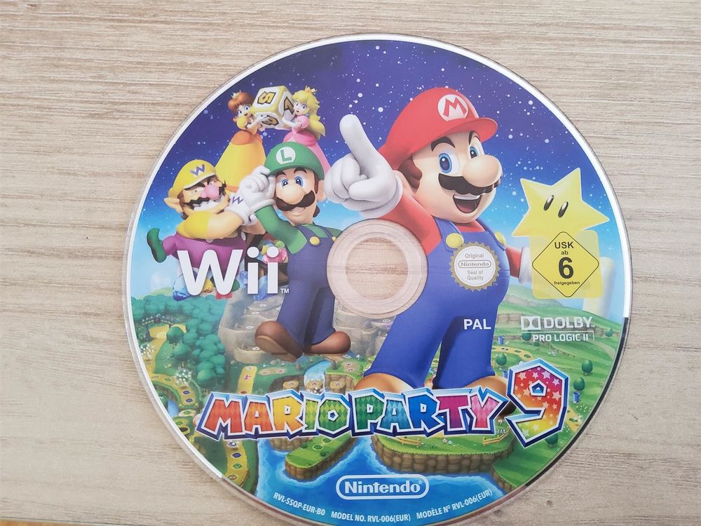 MARIO PARTY 9 NINTENDO WII UND WII U (Gebraucht) in La Conversion für ...