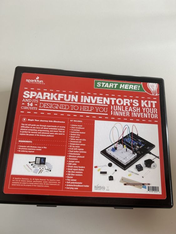 Sparkfun Inventor‘s Kit (Gebraucht) in Frenkendorf für CHF 31.5 – mit ...