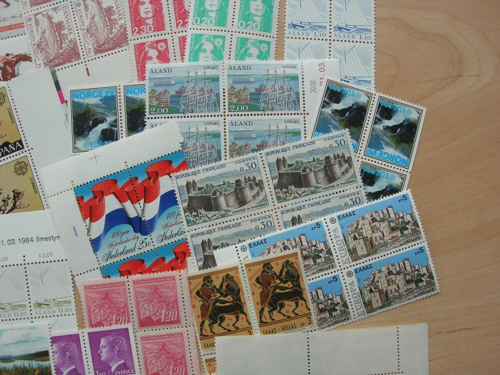 46 Viererblocks ** Europäische Länder | Kaufen auf Ricardo