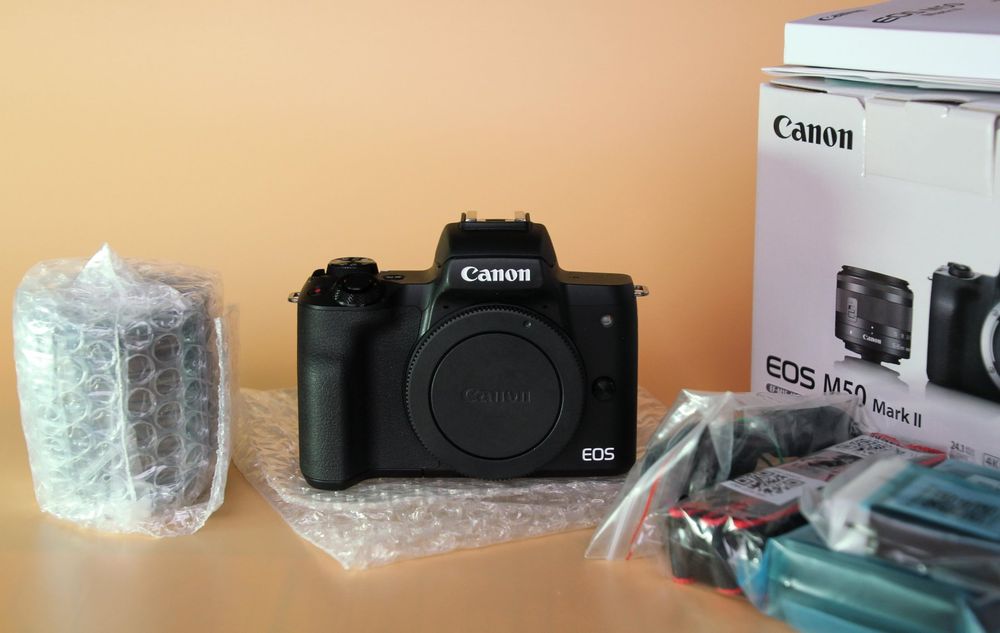 Canon EOS M50 Mark II + 15-45mm + cage | Kaufen auf Ricardo