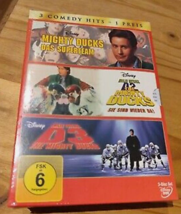 Mighty Ducks DVD Box - Das Superteam -NEU Orig. Verpackt!!! (Neu und originalverpackt) in ...