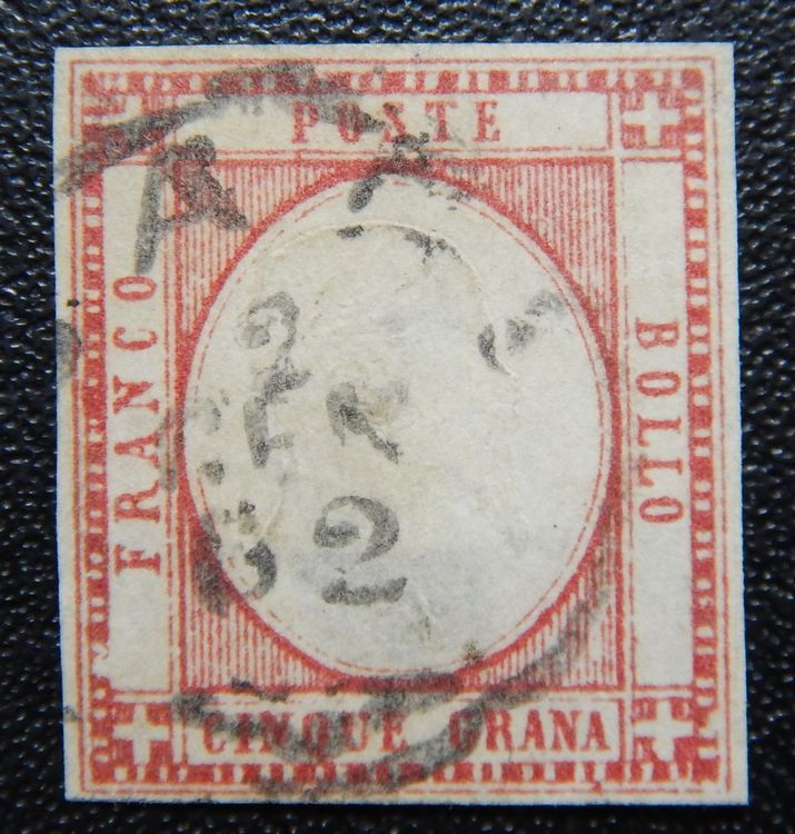 Italien Kat. 5a gest. 1861 sign. Kat. 85 Euro | Kaufen auf Ricardo