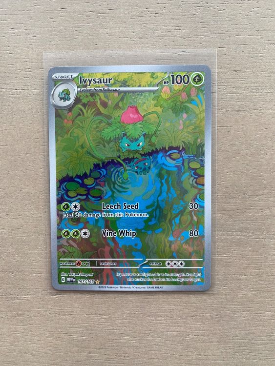 Ivysaur #167/165 Scarlet & Violet Pokémon 151 | Kaufen auf Ricardo