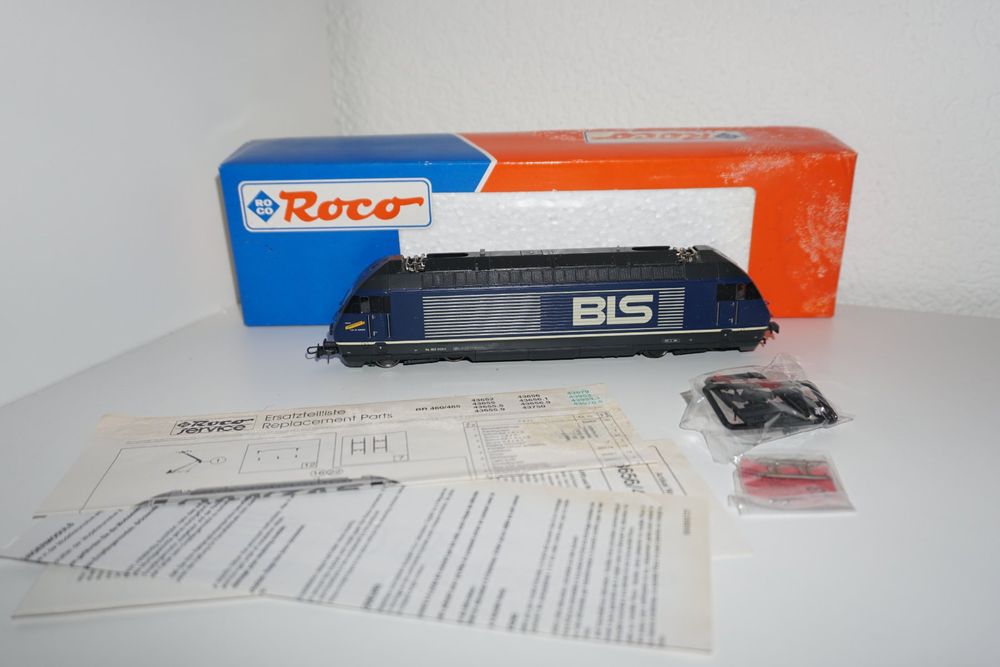 Roco 43656- BLS Re 465 003 Jungfraujoch H0/DC (Gebraucht) in Matten b ...