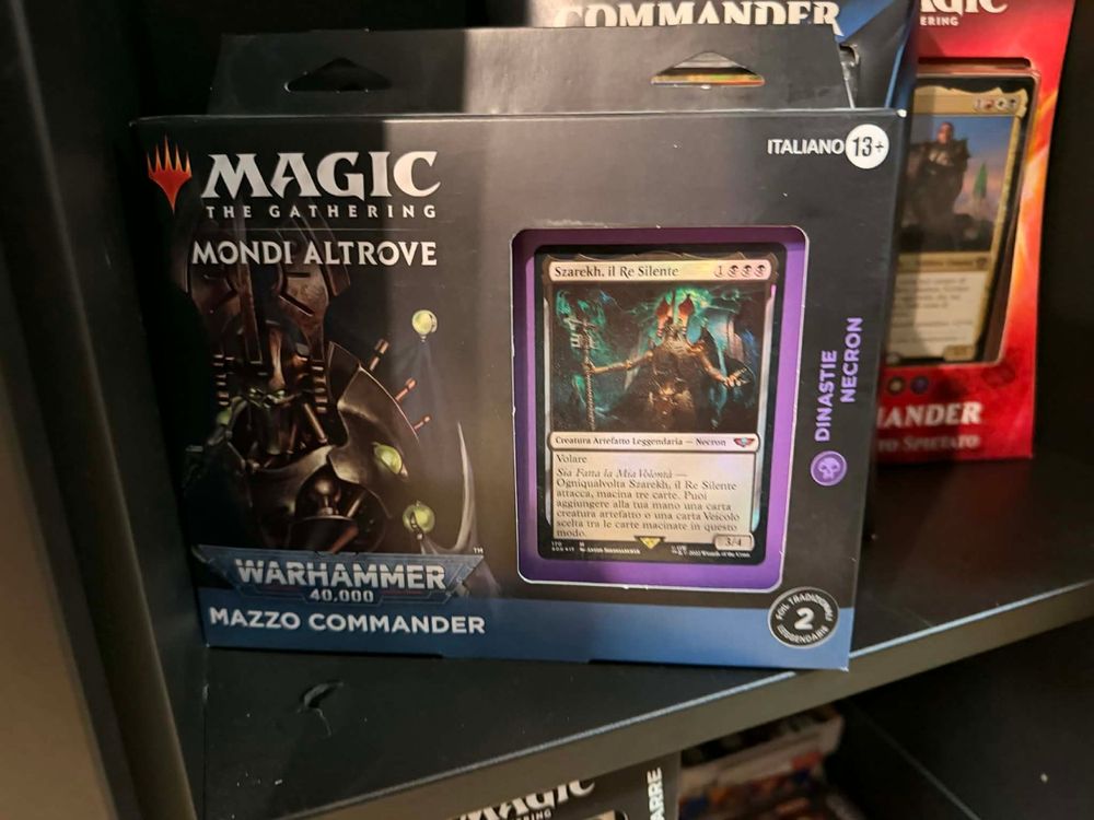 Magic the Gathering Warhammer 40000 Dinastie Necron Mazzo (Neu und ...
