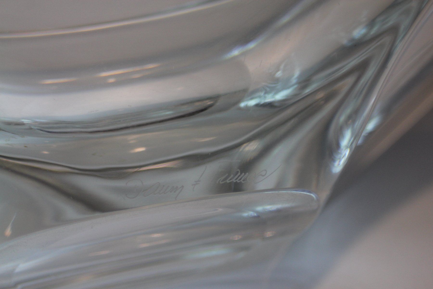 Daum France Kristallschale – 5.7 kg – signiert (Gebraucht) in Basel für ...