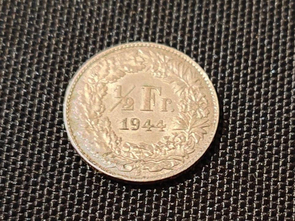 50 Rappen 1944 -silber- | Kaufen auf Ricardo