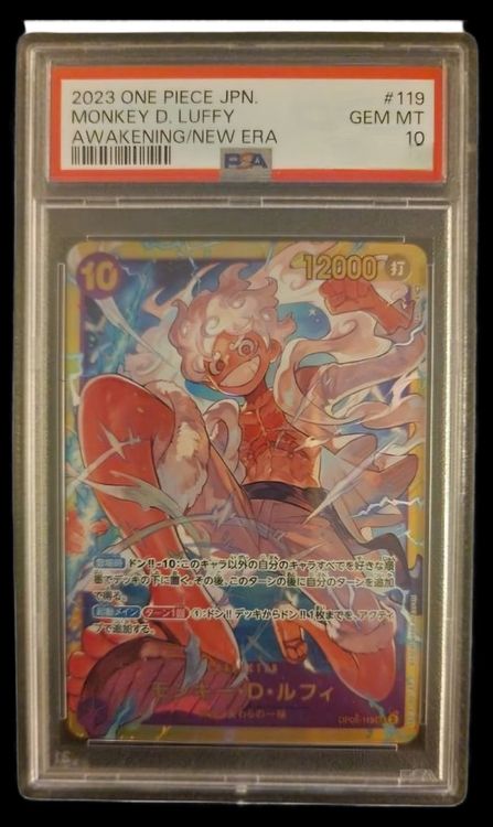 Monkey D Luffy OP 05 PSA 10 Japanese One Piece (Gebraucht) in Kriens für CHF 100 – mit Lieferung ...