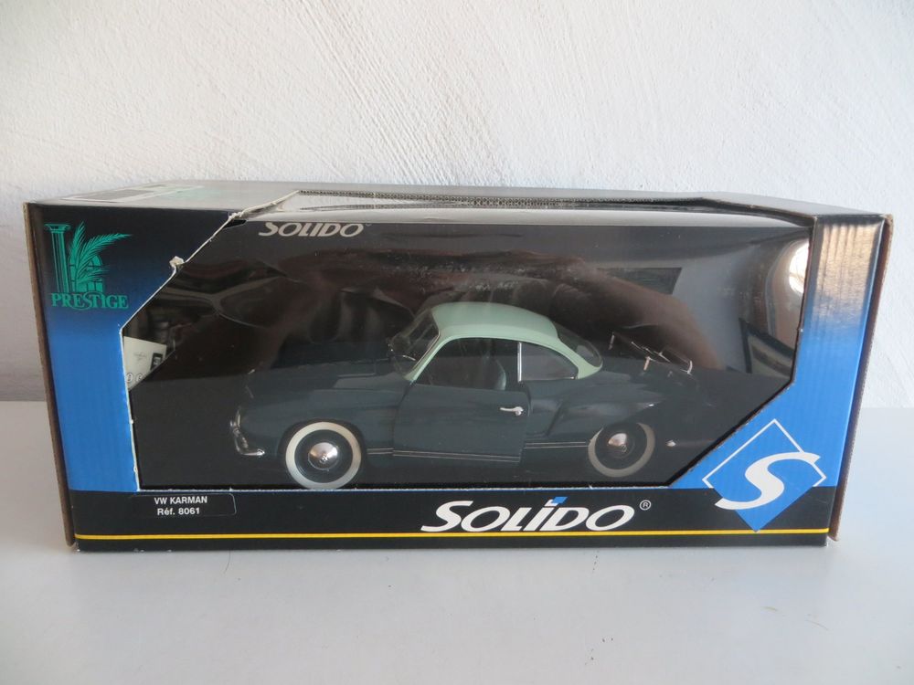 Solido 1:18, "Karman Ghia Coupé", 8061, wie neu, OVP (Neu (gemäss ...