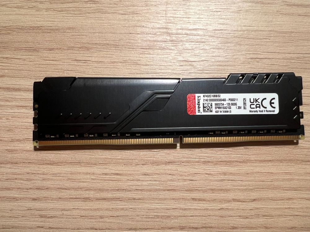Kingston FURY Beast 1 x 32GB, 3200 MHz, DDR4-RAM (Gebraucht) in ...
