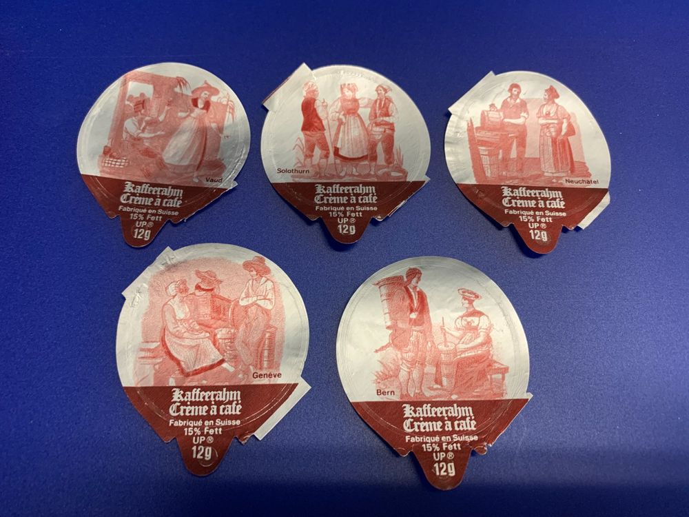 5 Deckeli von Serie 203 E Riegel (Gebraucht) in Fislisbach für CHF 5 – mit Lieferung auf Ricardo ...