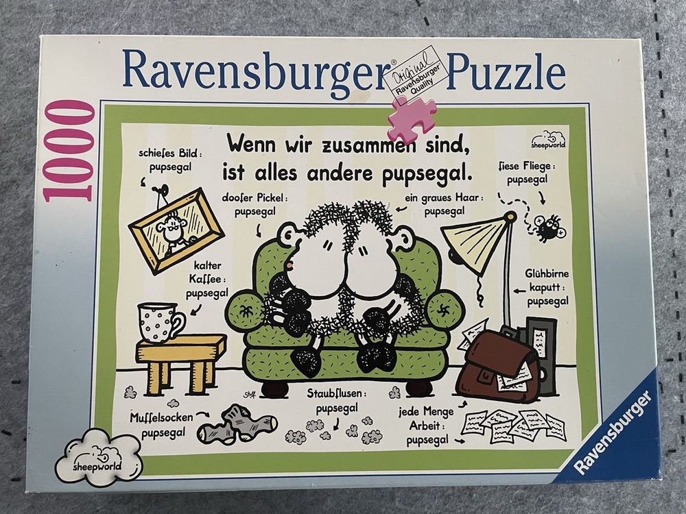 Puzzle Sheepworld 1000 Teile | Kaufen auf Ricardo