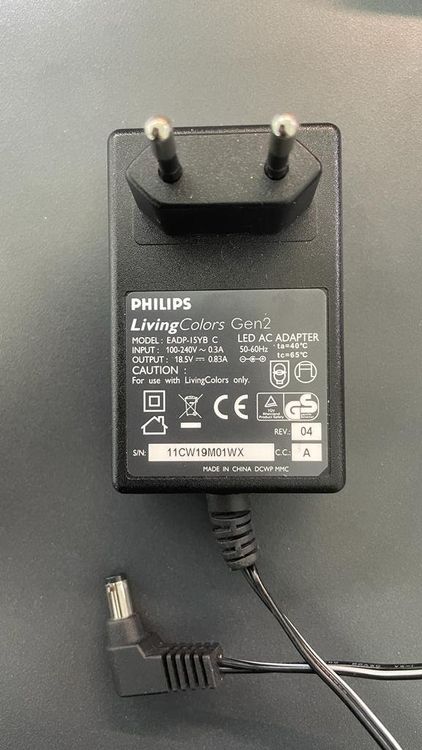 Philips LivingColors Gen2 LED AC Adapter (Gebraucht) in Hinwil für CHF ...