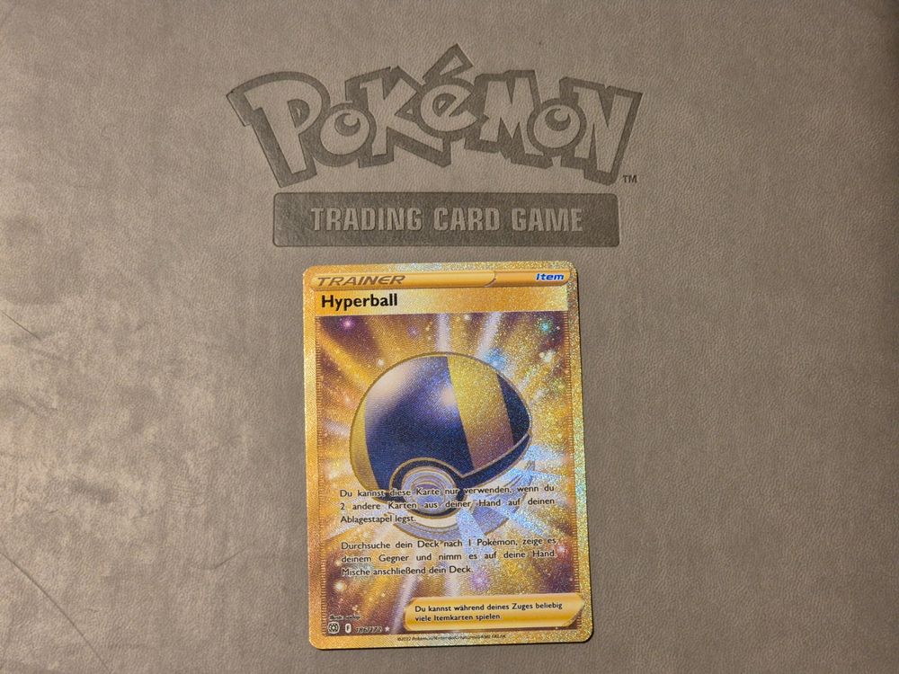🇩🇪 Hyperball 186 Gold Pokémon karte Holo (Gebraucht) in Losone für CHF ...